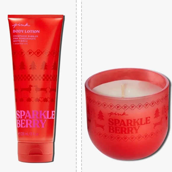 PINK Victoria's Secret | Bath & Body | Nwt Vs Pink Sparkle Berry | Poshmark
